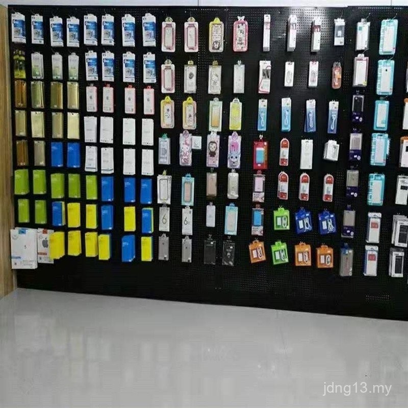 Rak Paparan Pegboard Baharu Rak Alat Barangan Aksesori Telefon Rak ...