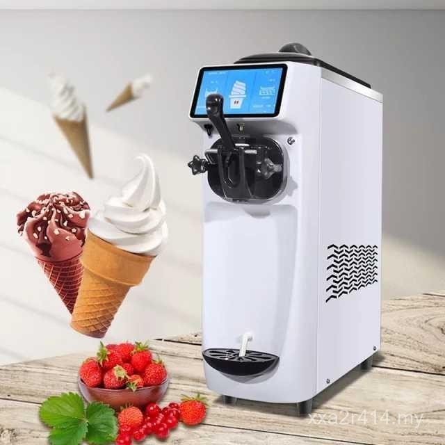 Ice Cream Machine Commercial Automatic Ice Cream Machine Stall Tabletop ...