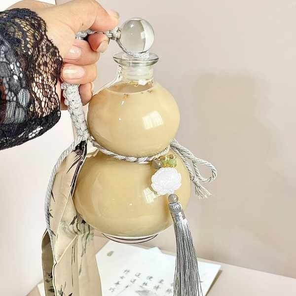 葫芦水壶 Baru selebriti Internet labu botol kosong botol air gaya nasional ...