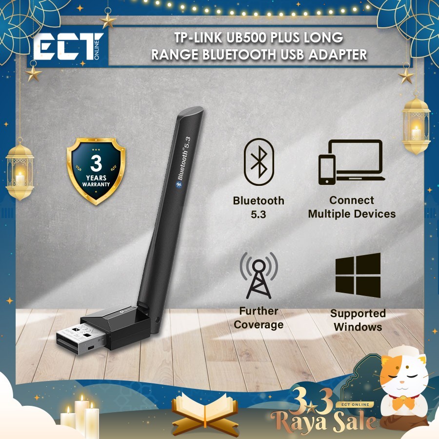 TP-Link UB500 Plus Long Range Bluetooth USB Adapter | Shopee Malaysia