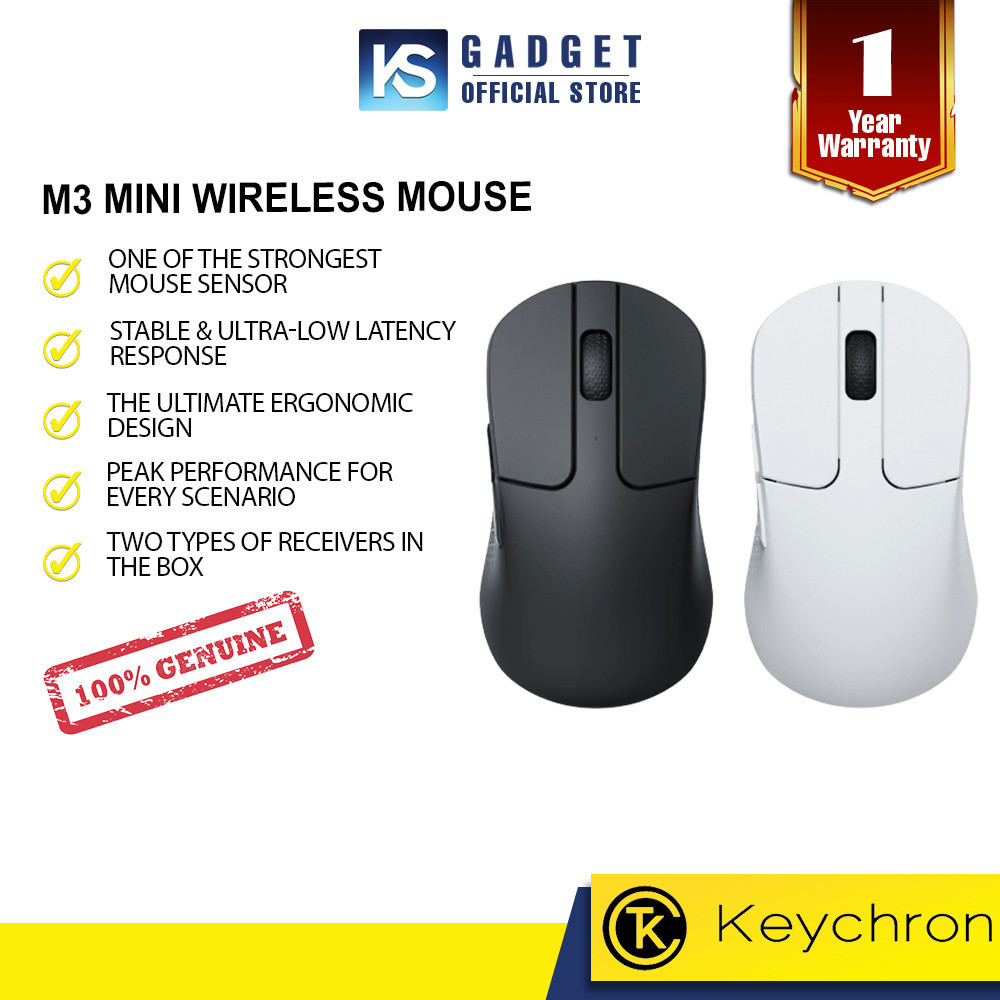 Keychron M3 Mini Wireless Mouse | Shopee Malaysia
