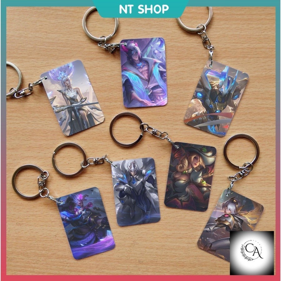 League of Legends key chain Part 2 (many models) | Shopee Malaysia