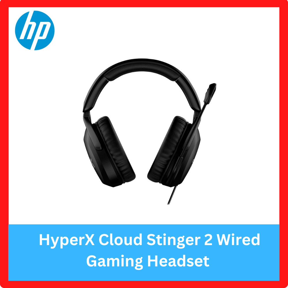 HyperX Cloud Stinger 2 Wired DTS Gaming Headset (519T1AA) | Shopee Malaysia