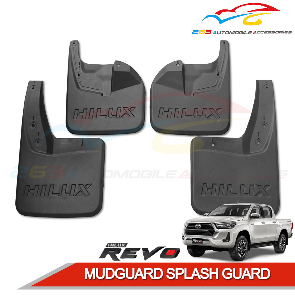 TOYOTA HILUX REVO ROCCO ROGUE 2016-2022 DOUBLE / SINGLE CAB MUD FLAP ...