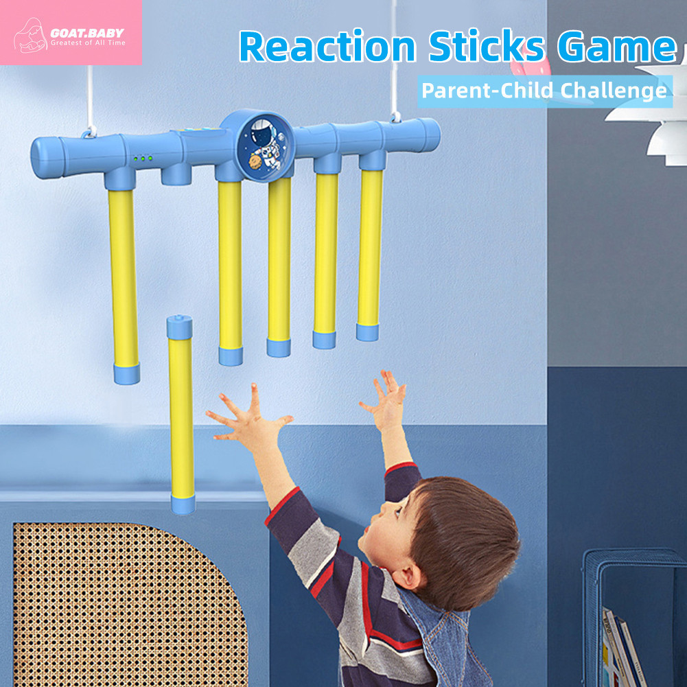 Stick Game Toys for Kids Reaction Parent-Child Challenge Falling Sticks ...