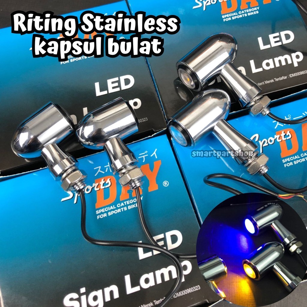 Riting SEIN STAINLESS CHROME ROUND RETENG RITING HAMMER CAPSULE MATRIX ...