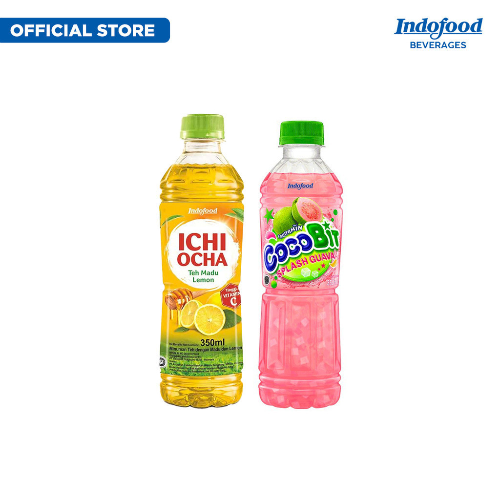 Ichi Ocha Honey Lemon Honey+Fruitamine Cocobit Guava | Shopee Malaysia