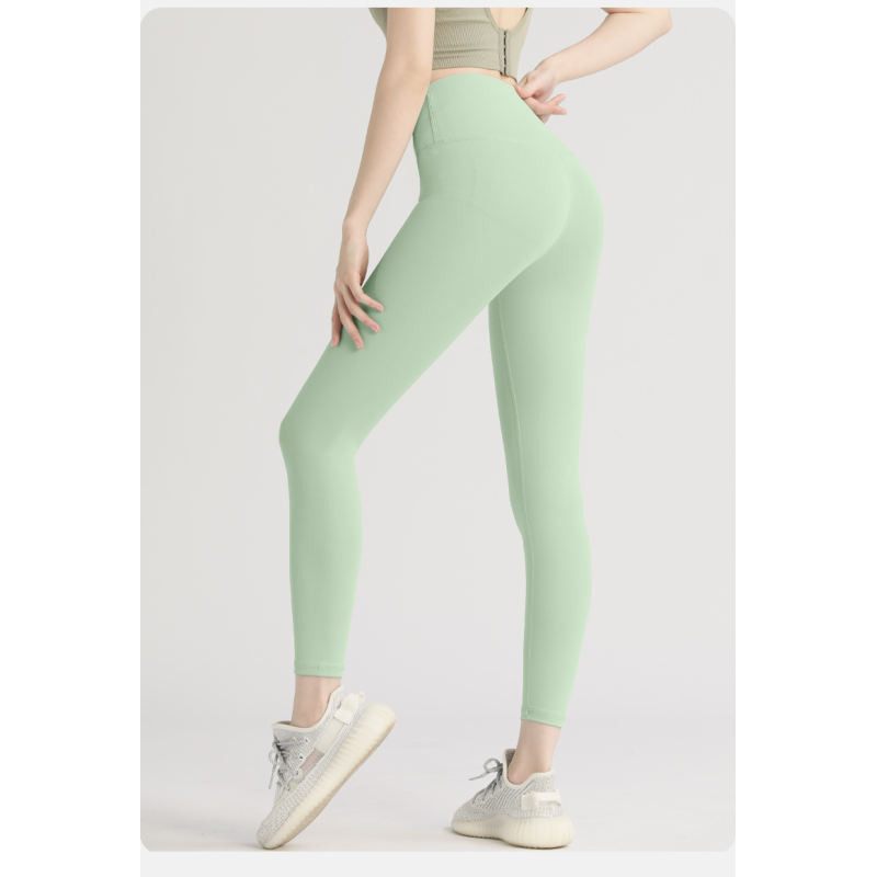 Hip lifting yoga pants without embarrassing line, high waist, belly ...