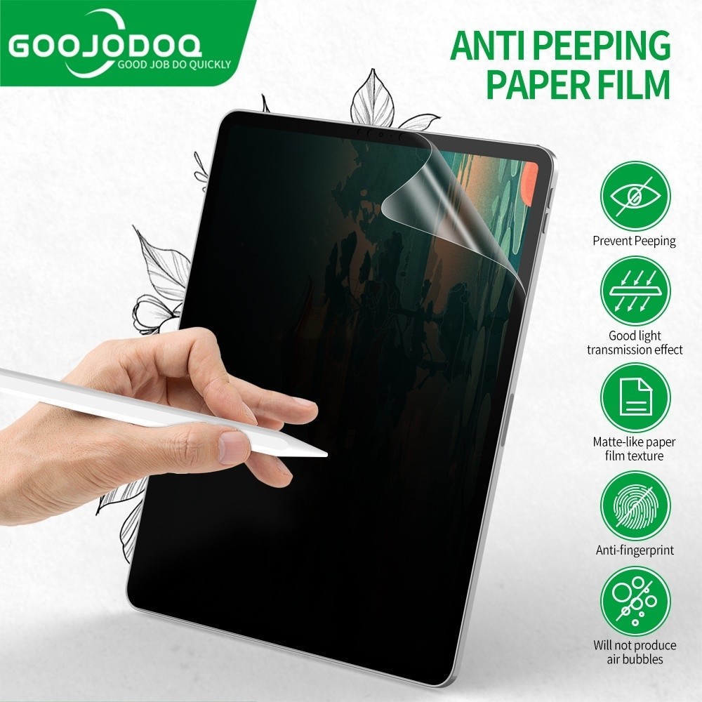GOOJODOQ Anti-Spy Privacy Screen Protector For iPad | Shopee Malaysia