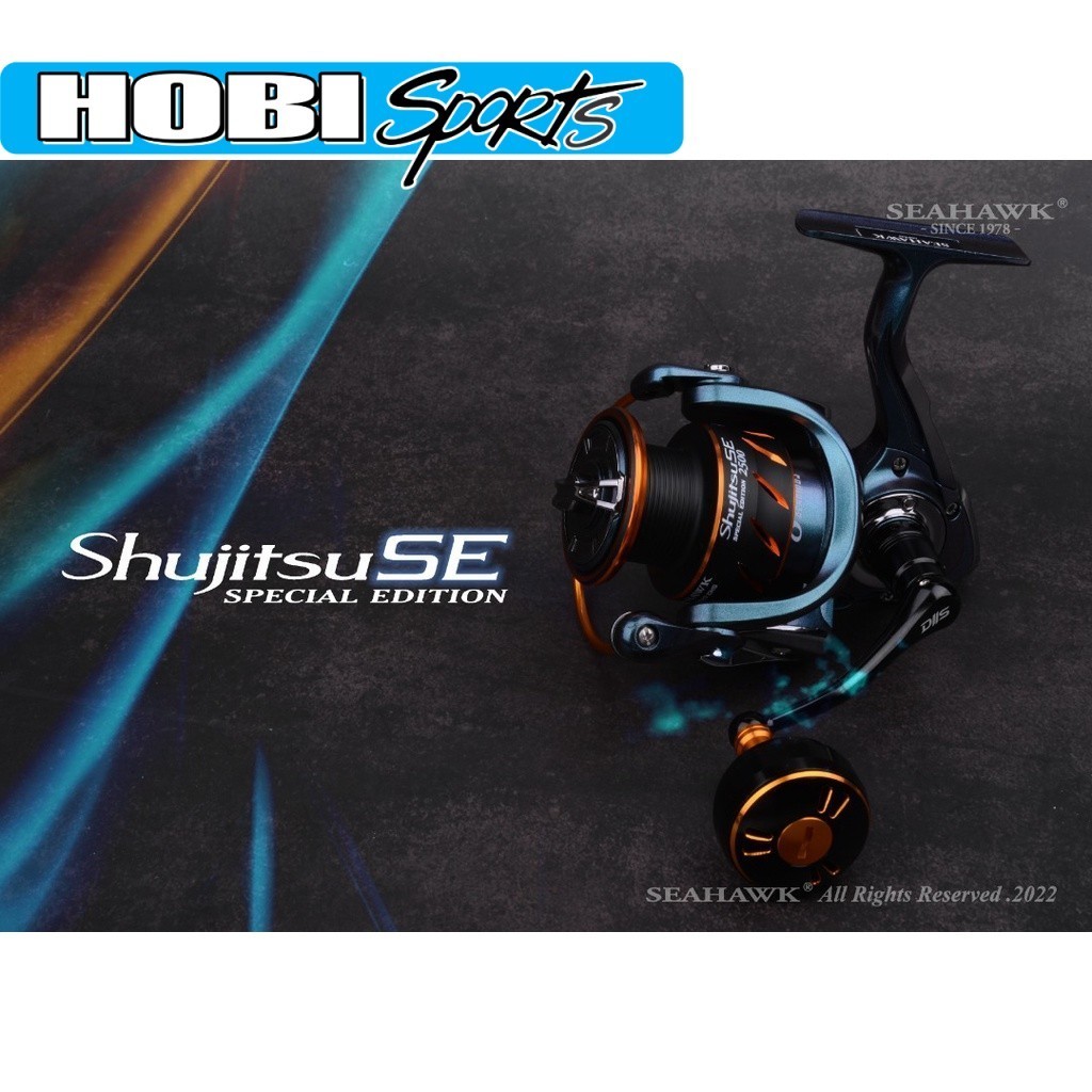 SEAHAWK SHUJITSU SE ((𝙍𝙀𝙀𝙇 )) (𝐍𝐄𝐖 𝐀𝐑𝐑𝐈𝐕𝐀𝐋 + 𝐌𝐀𝐗 𝐃𝐑𝐀𝐆 𝟏𝟓𝐊𝐆) SPINNING ...