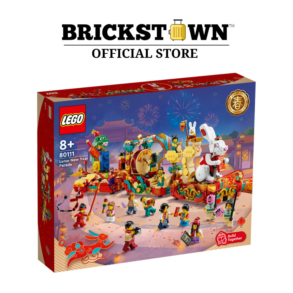 LEGO CNY Lunar New Year Parade (1653 Pcs) 80111 | Shopee Malaysia