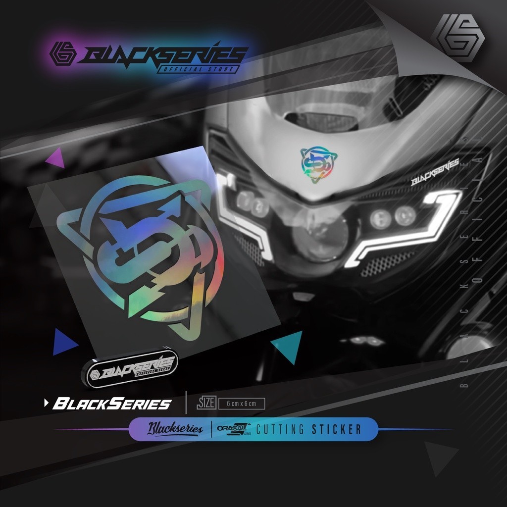Jdm Project- Cutting Sticker Blackseries | Blackseries Stickers | Bs ...