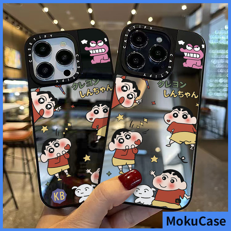 Casing iphone 11/12/13/14/15/16 Pro max kawaii crayon shin-chan Cartoon ...