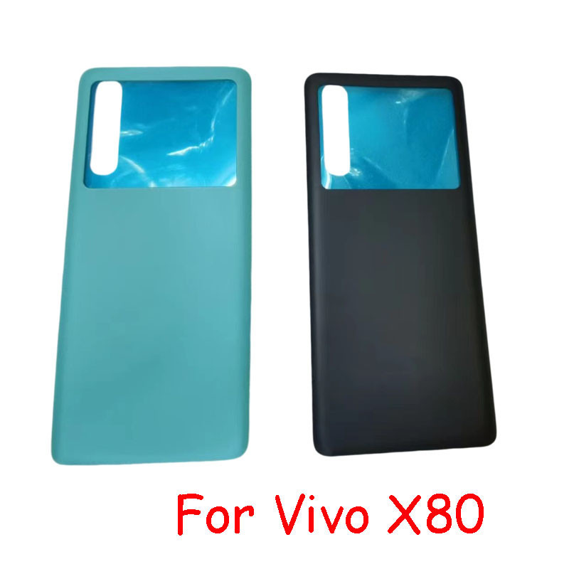 For Vivo X80 Back Battery Cover Rear Panel Door Housing Case Repair ...