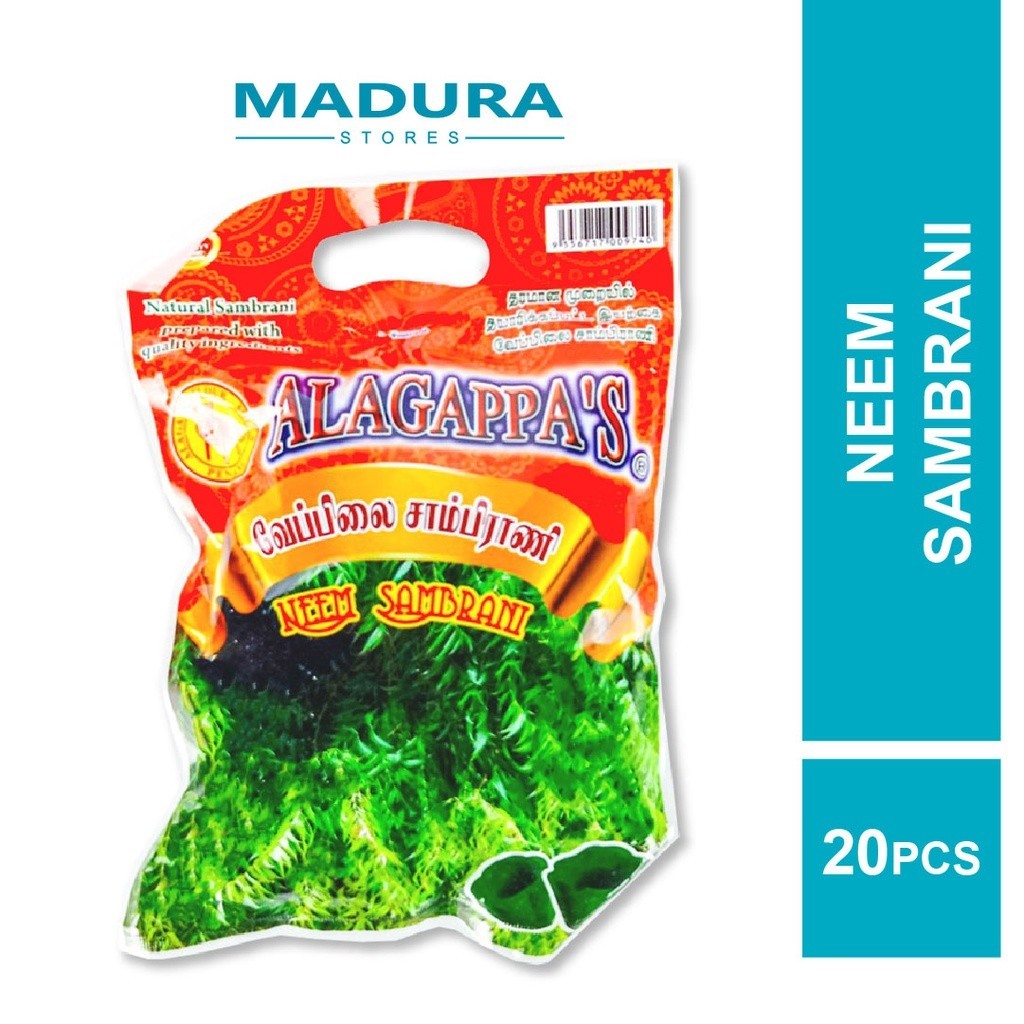 Alagappa's Neem Sambrani 20 Pieces | Shopee Malaysia