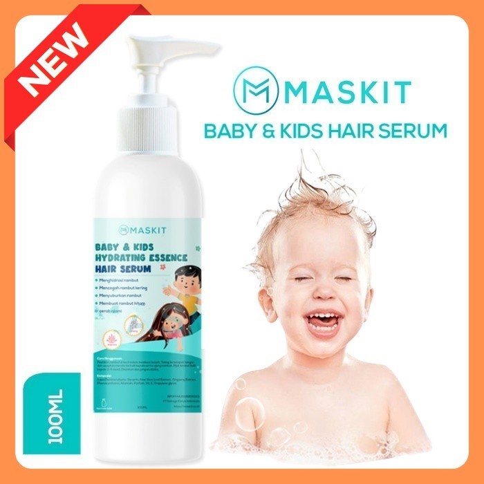 🔥 Maskit Baby & Kids Hair Serum Penumbuh Melebatkan Rambut Hydrating ...