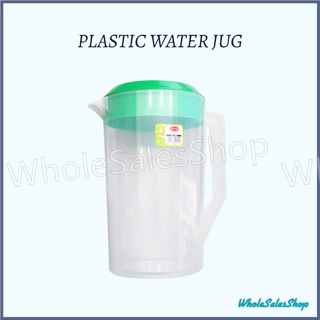 JOOLY PLASTIC WATER JUG PITCHER BEKAS AIR PLASTIK PLASTIK JAR 塑料水壶 ...