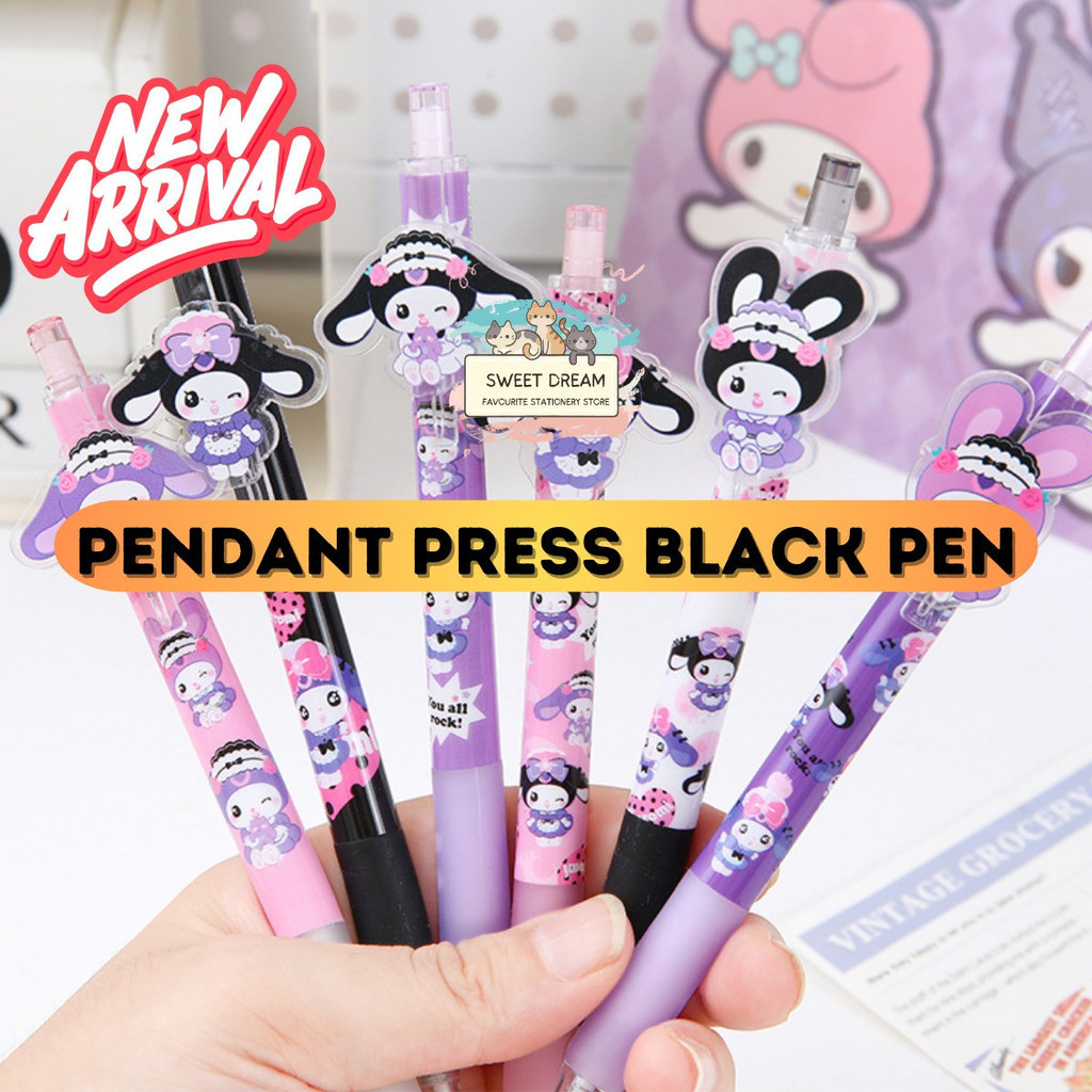 KP-8046 Sanrio Kuromi Animation peripheral cartoon PENDANT Press Gel 0. ...