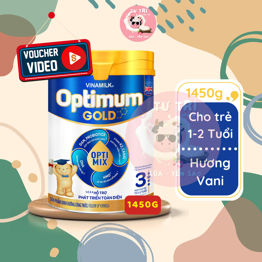 Optimum GOLD Powdered Milk No. 3 (1 - 2 years old) can 1450g. | Shopee ...