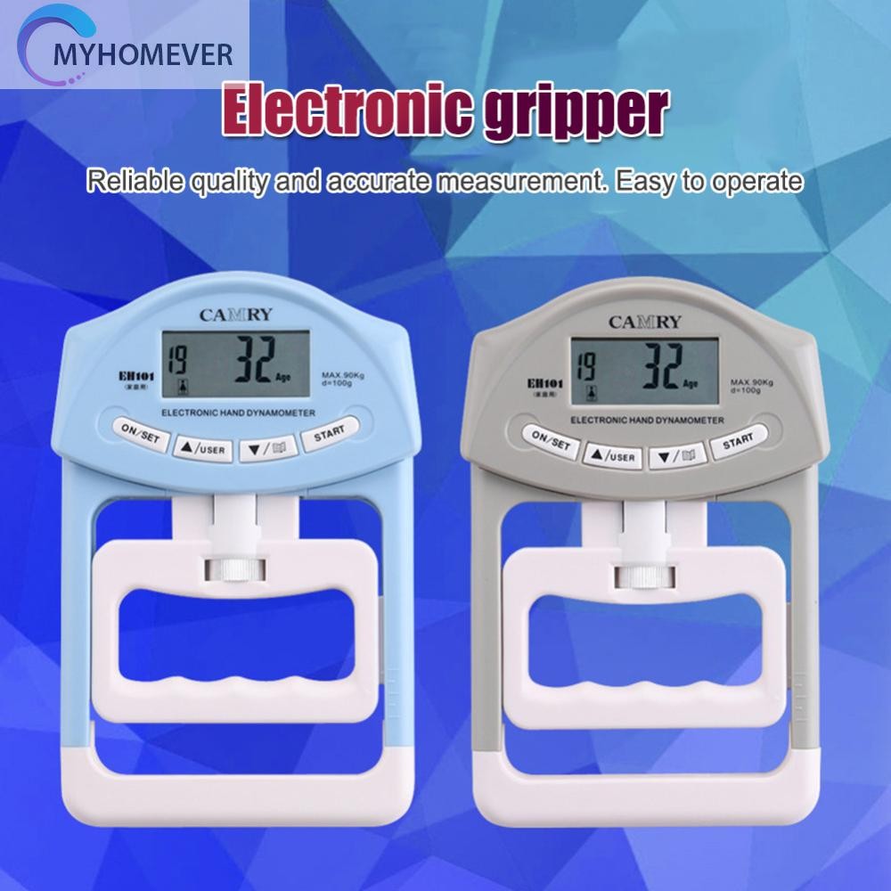 Digital Hand Exerciser Gripper Adjustable Wrist Gripper for Gym Fitness ...