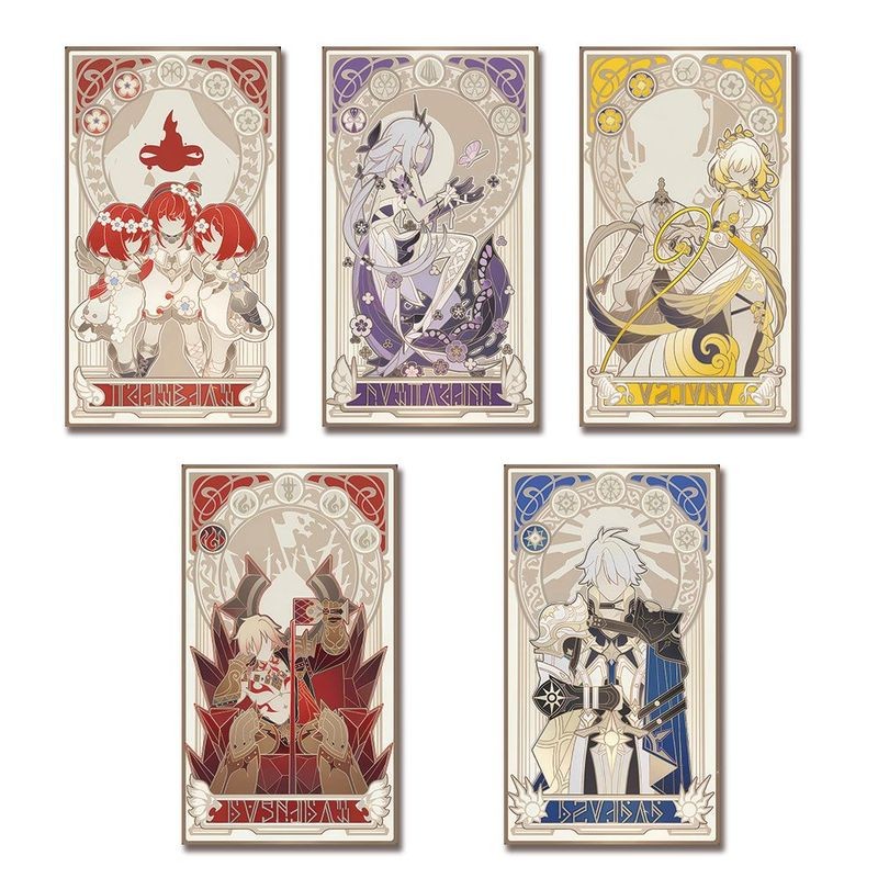 [Bota Shop] Honkai Star Rail Photocard Tarot Card Golden Aglaea Tibao ...