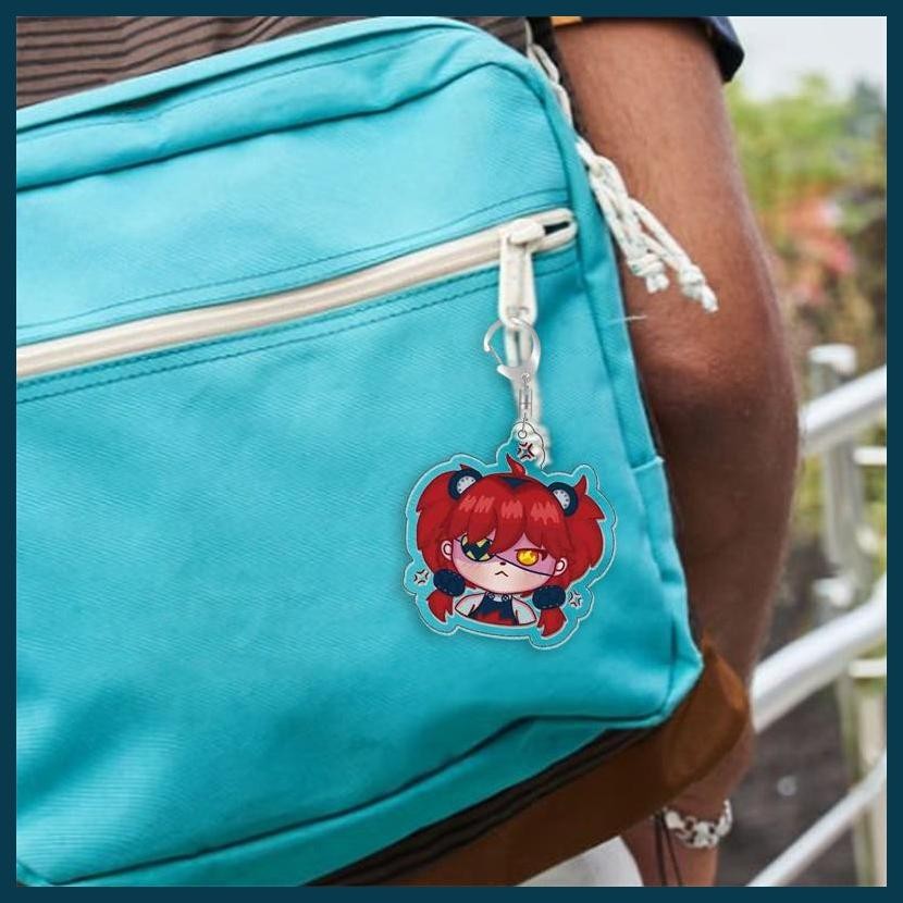 Acrylic Rabbit Key Decoration Bunny Acrylic Keyring Animal Backpack ...