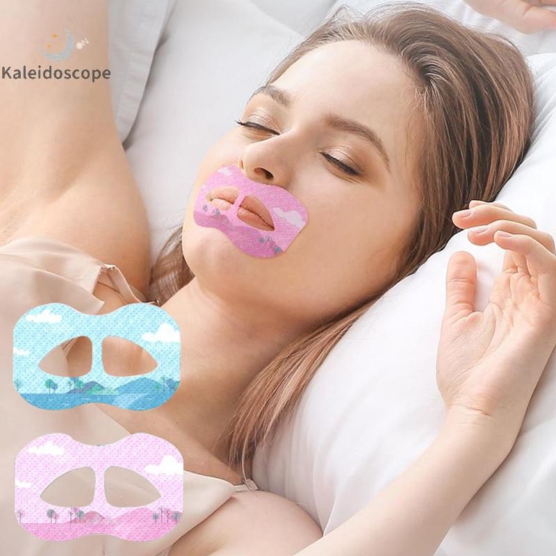 Kaleidoscope 30PCS Mouth Correction Stickers Anti-snoring Breathing Orthosis Mouth Sticker ...