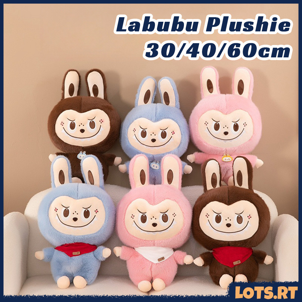 30/45/60cm Labubu Doll Big Size Labubu Stuffed Toy Plushie Labubu Plush ...