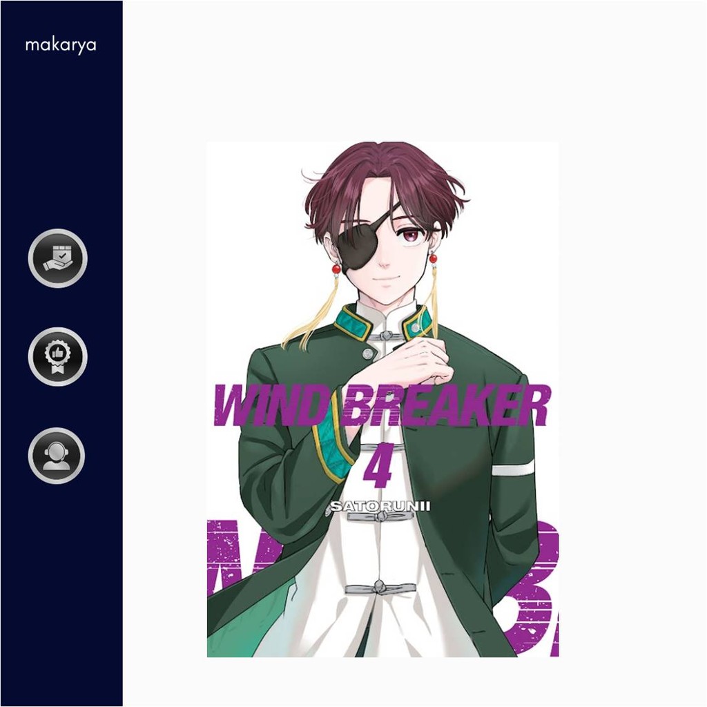 Wind Breaker Comic Vol. 4 ( Satoru Nii) | Shopee Malaysia