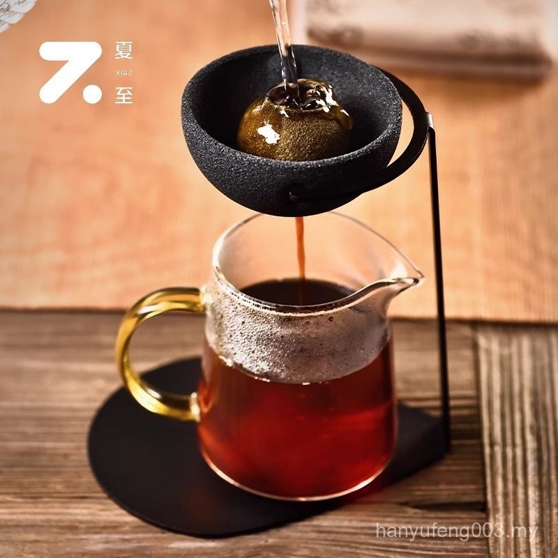 Non-porous Tea Drain Fair Cup Tea Water Separation Ceramic Tea Strainer ...