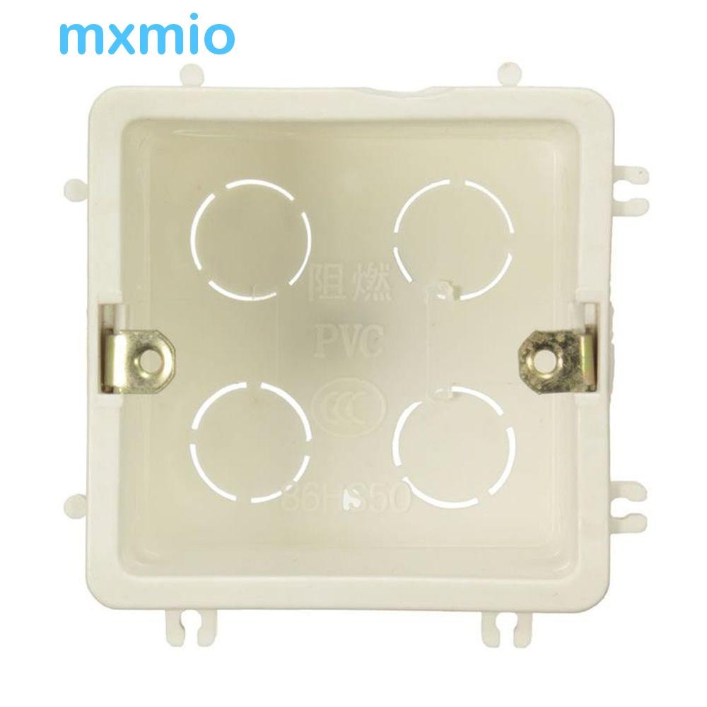 MXMIO Switch Box Waterproof PVC Durable Switch Socket Bottom Box Wall ...