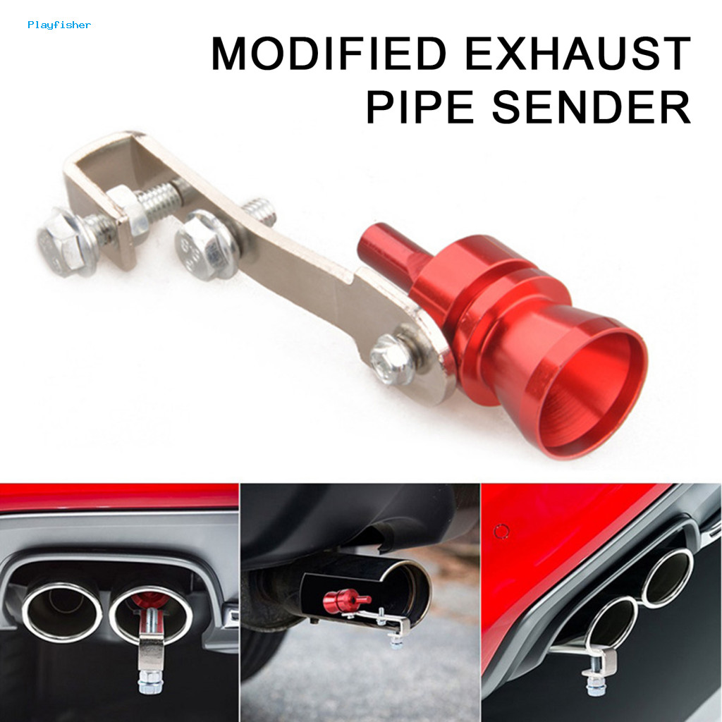 Modified Exhaust Pipe Sender Car Turbo Whistle Universal Turbo Sound ...