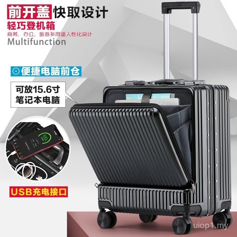 Boarding Suitcase Male Trolley Case 67cm Top Open Cover Side Open ...