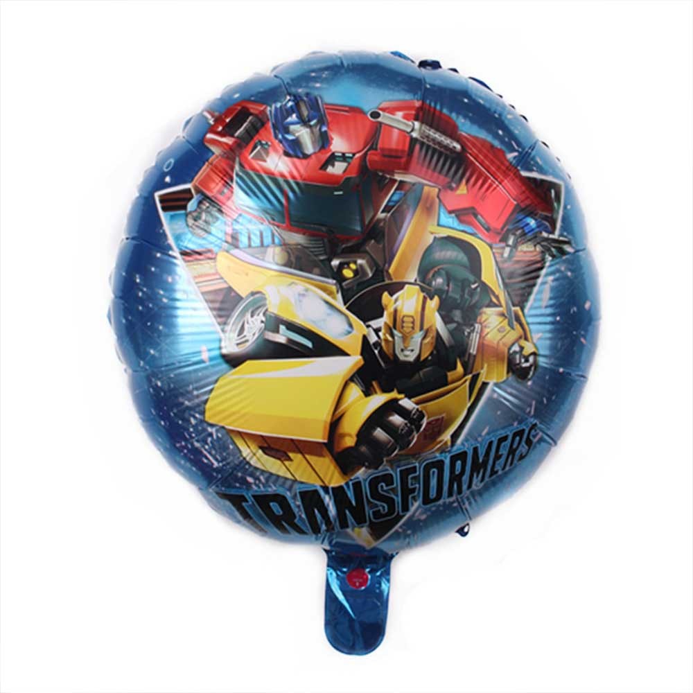 Transformers Balloon Birthday Decoration Optimus Prime Bumblebee Film ...