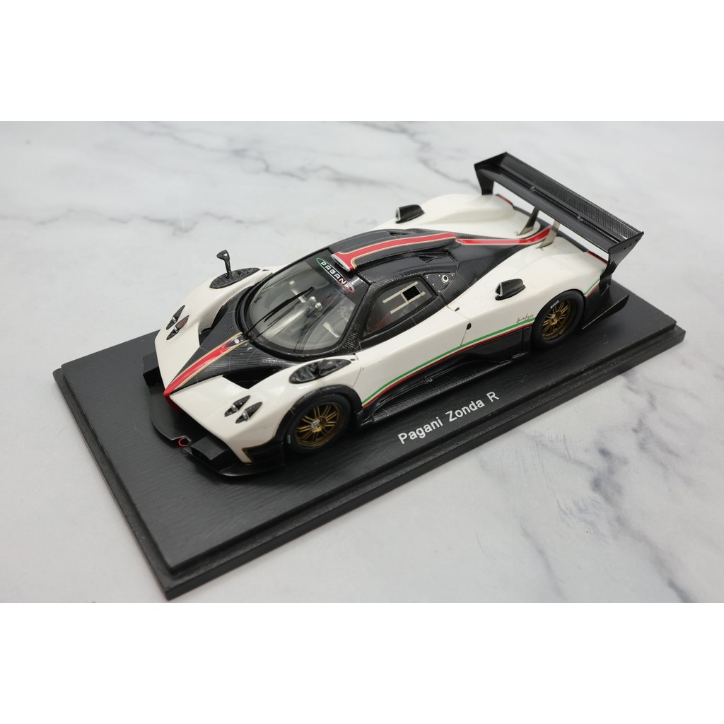 Spark 1/43 pagani pagani zonda R Italian Flag Edition Limited 750, Roof ...