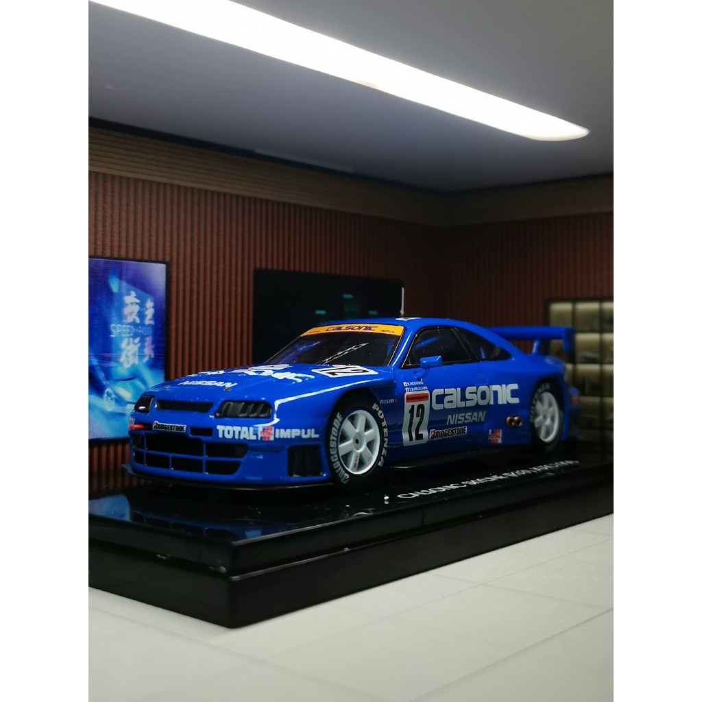 1/43 ebbro Nissan Nissan skyline skyline R33 1998 JGTC Calsonic Fleet ...
