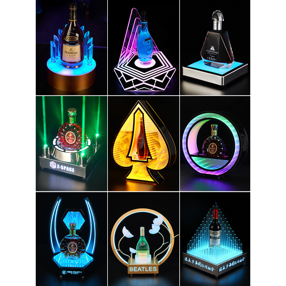 Bar Rak Wain Bercahaya KTV Ace of Spades Champagne King Rak Wain LED ...