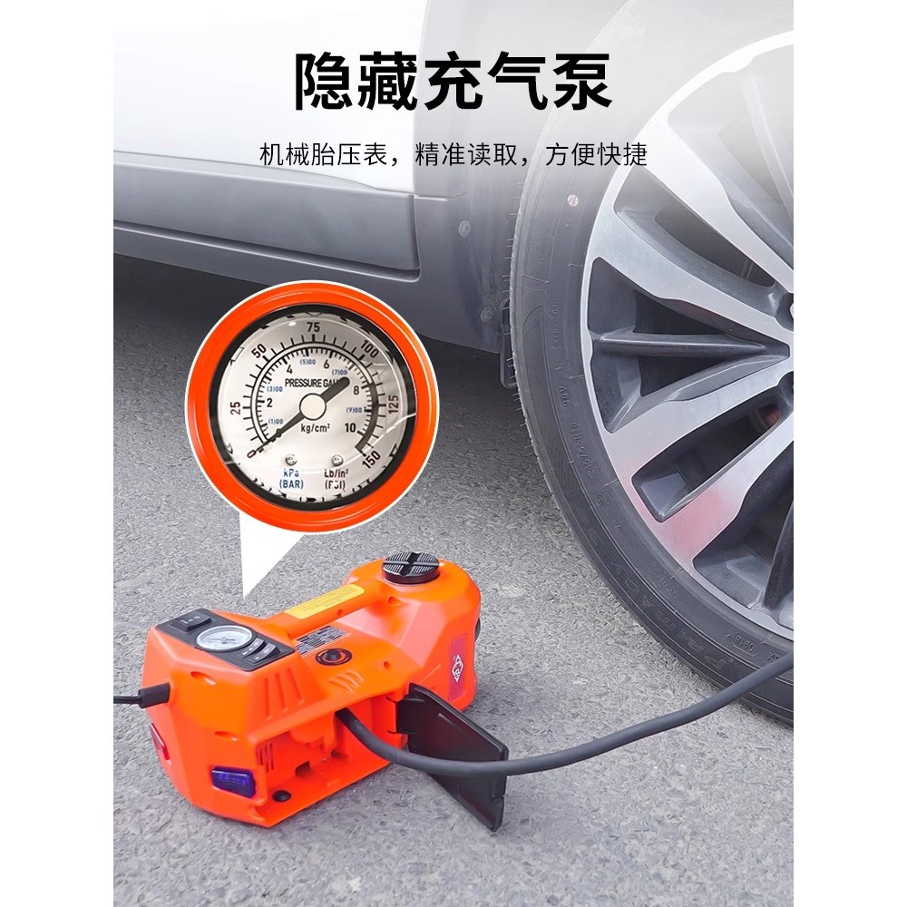 Jack Elektrik Hidraulik Kereta Kecil Kereta Luar Jalan Gunakan 12V Pam ...