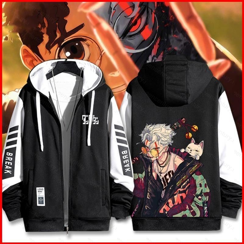 YS Dandadan Dan Da Dan Momo Ayase cartoon anime new Jacket Hooded With ...