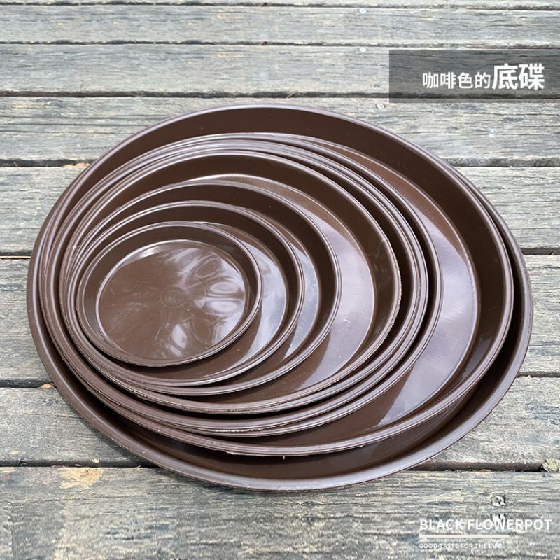 G1011 12cm 14cm 18cm 22cm SOFT Material Round Saucer Plant Pad Flower ...