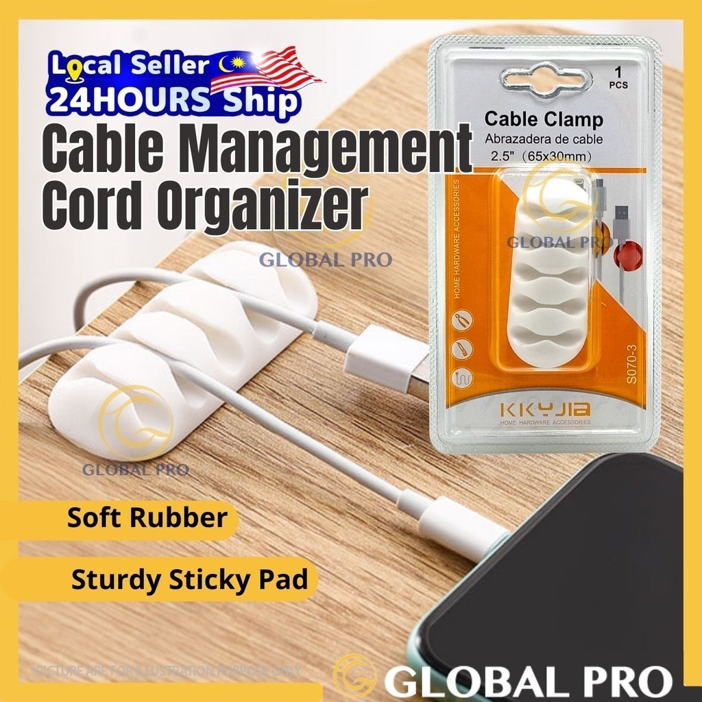 Desk Holder Cable Management Cord Organizer Cable Organizer Phone Cable ...