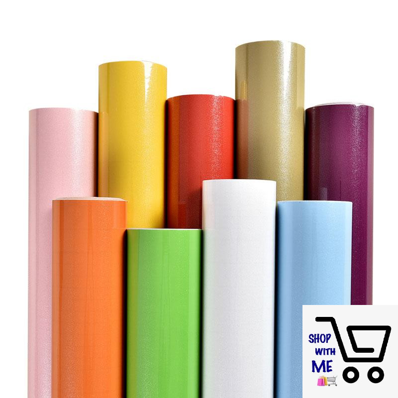 60CM x 5M Metallic Colour Waterproof Kabinet Perabot Film Wallpaper ...