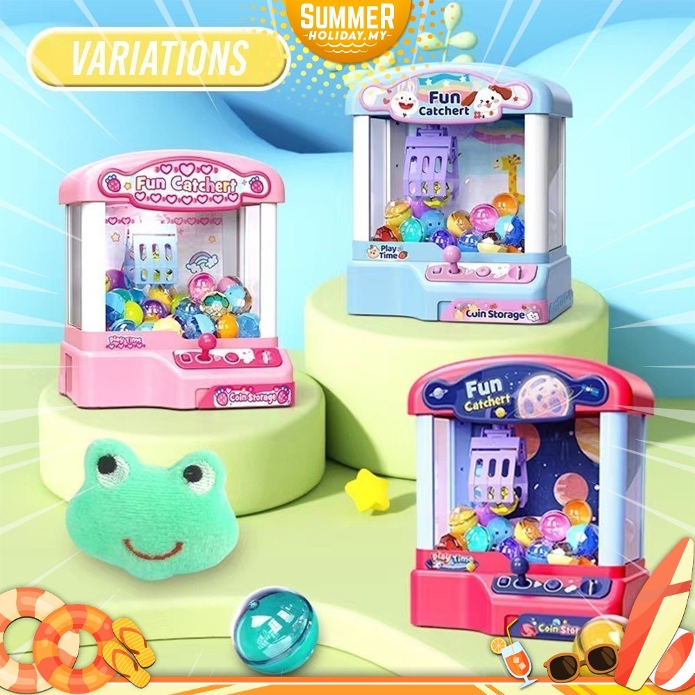 MINI Claw Machine Candy Catcher Hunter Cute Mini Arcade Prize Grabber ...