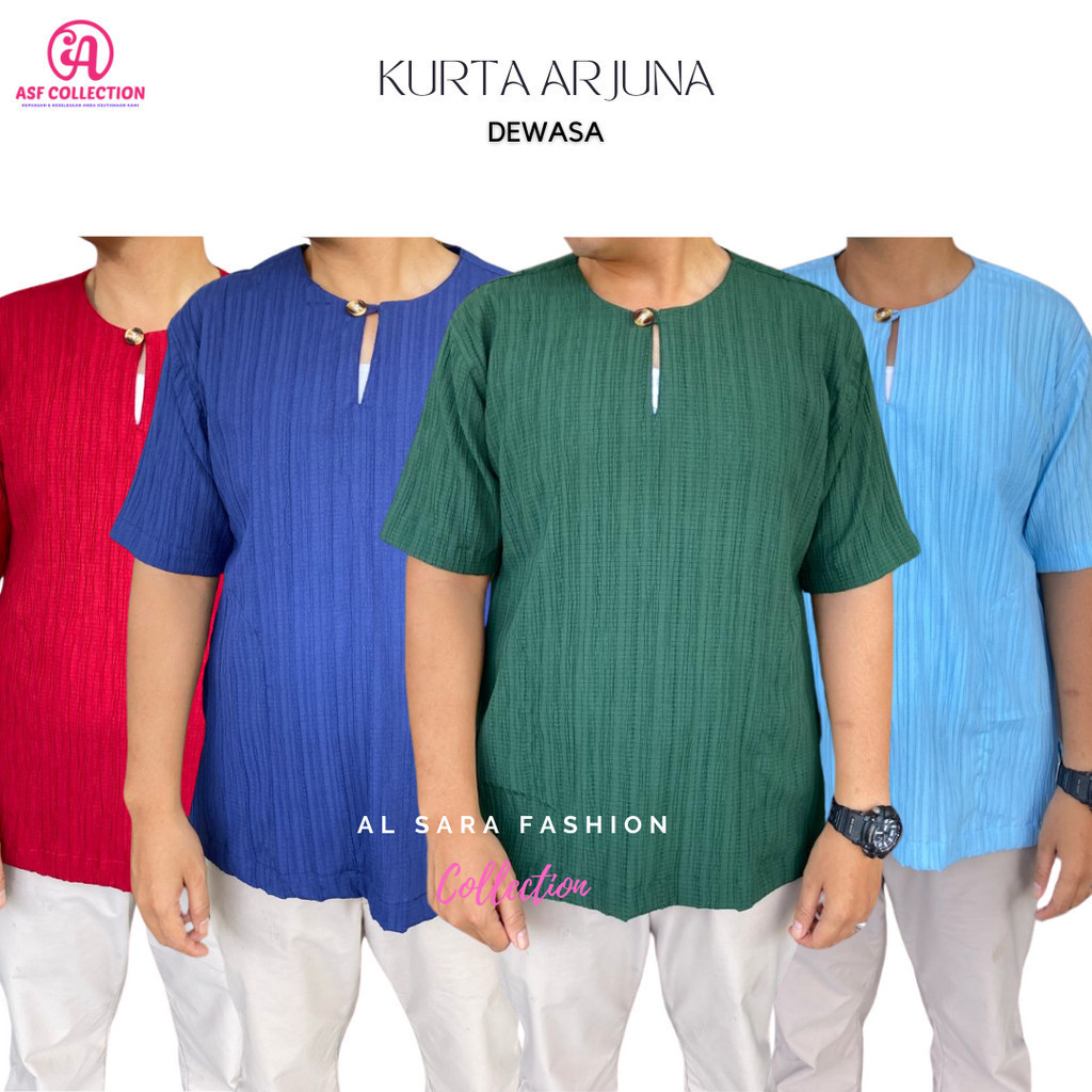 KURTA ARJUNA RAYA 2024/KURTA LELAKI SEDONDON/KURTA RAYA MURAH/KURTA ...