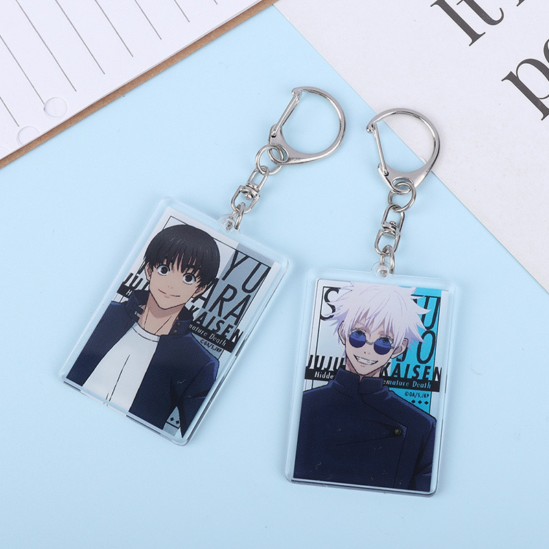 Jujutsu Kaisen Anime Figures Gojo Satoru Geto Suguru Cosplay Acrylic ...