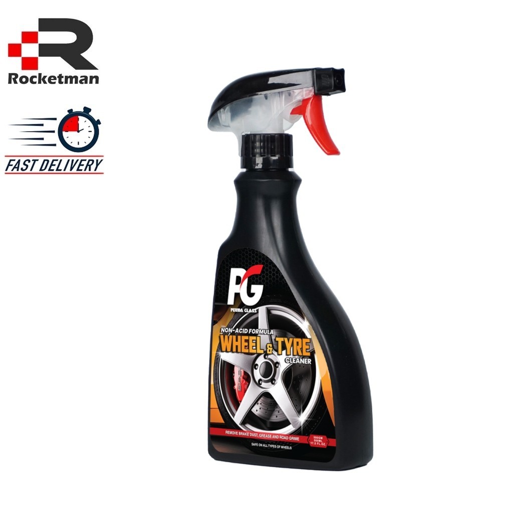 PG WHEEL & TYRE CLEANER NON-ACID FORMULA (500ML) | Shopee Malaysia