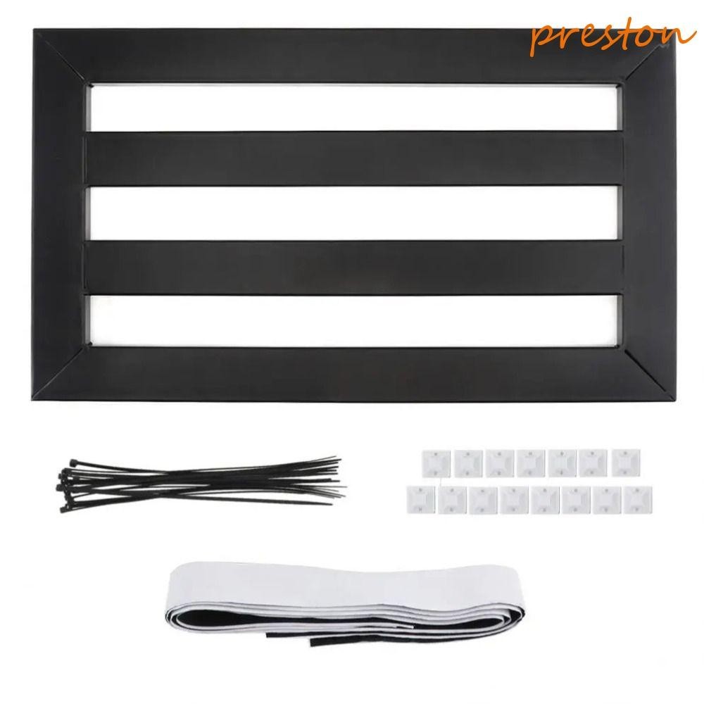 PRESTON Guitar Pedal Rack, Low Noise Shielded Durable Guitar Effects ...