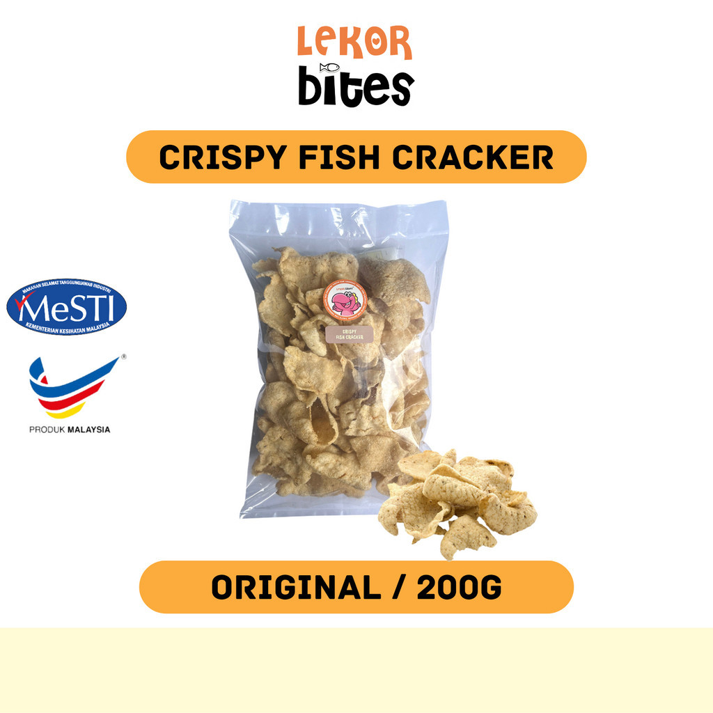 Lekor Bites Crispy Fish Cracker | Keropok Ikan Rangup | Shopee Malaysia