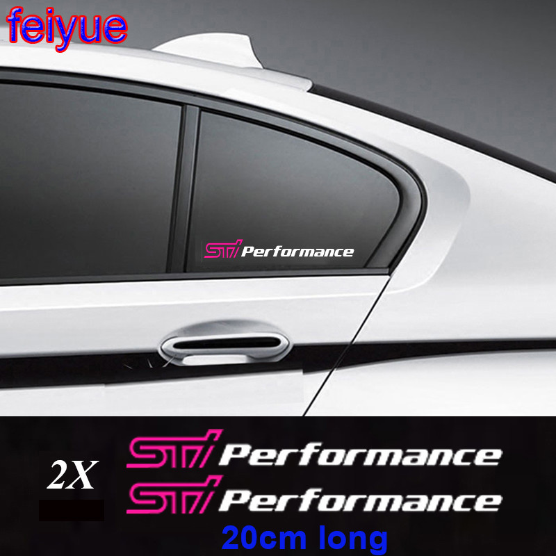 2pcs Car Windows Sticker For Subaru BRZ XV LEGACY Forester Outback ...