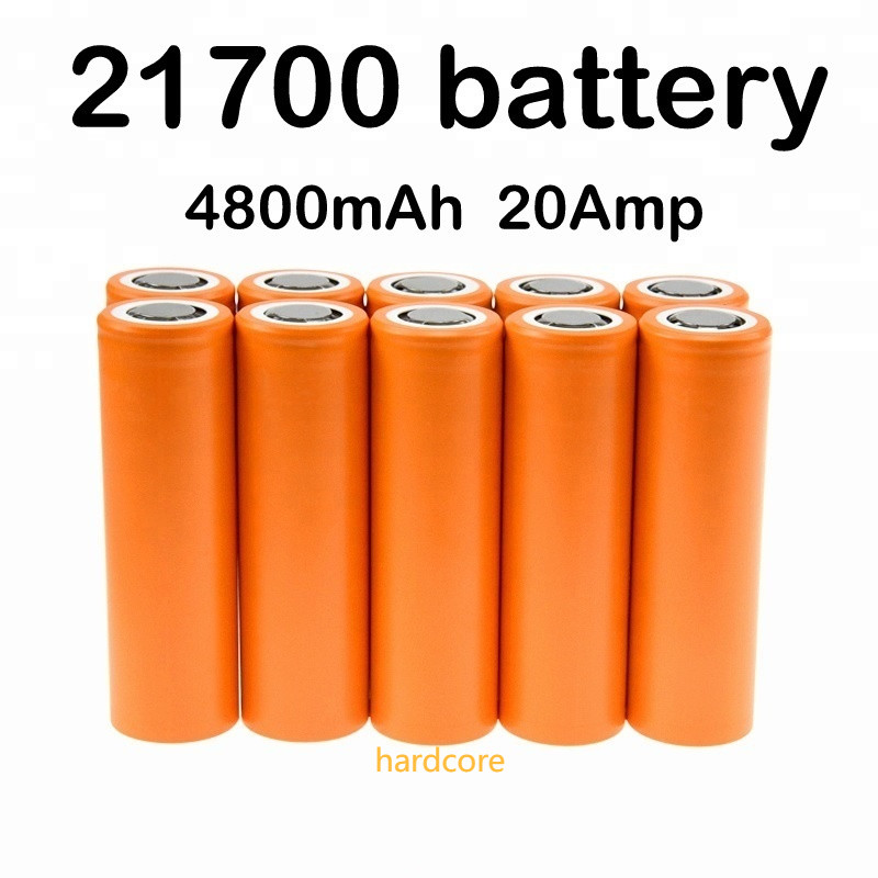 Real capacity 21700 3.7v 4.2v 4800mAh 20A Rechargeable solar Lithium ...